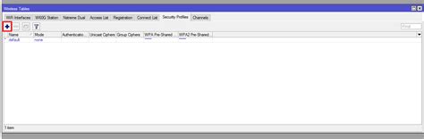 Konfigurasi Wlan Pada Mikrotik