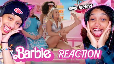Barbie Main Trailer Reaction Youtube