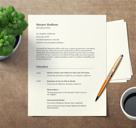Как написать Cv на английском языке