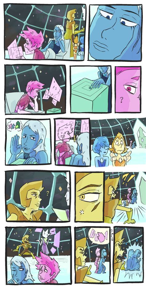 Pink And Blue Sneak Out Of A Meeting Steven Universe Know Your Meme