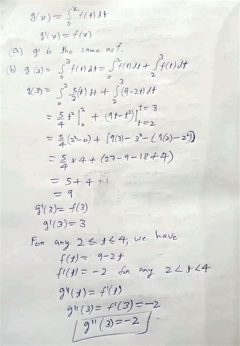 [solved] 4 let g x l} f t dt where f is the function whose