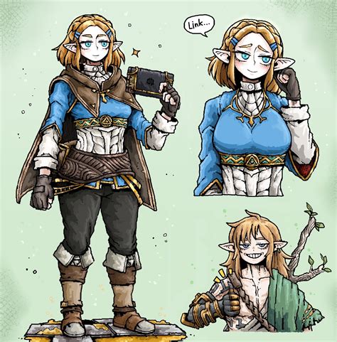 J L I Lj Zelda Link Art The Legend Of Zelda