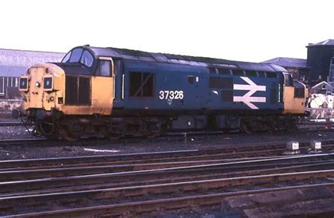 Original Colour Slide Of 37326 Br Class 37 Diesel Loco £3 99 Picclick Uk