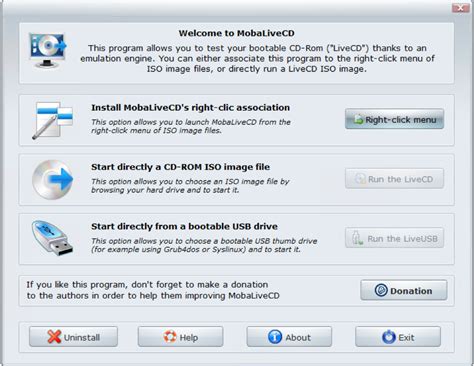 how to try linux without a classical installation ubercloud