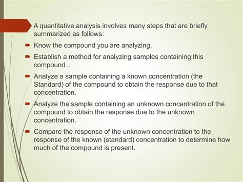 Quantitative And Qualitative Analysis Of Hplc And Gc Pptx