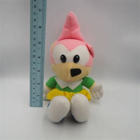 Amy Rose C1403 Sonic The Fighters 8 Plush Toy Doll Hedgehog Eur 3954