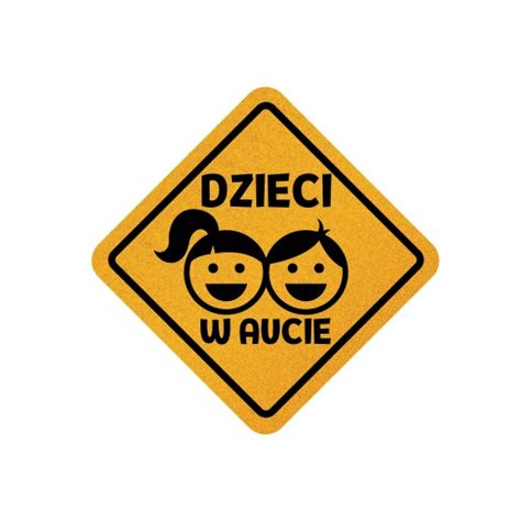 Naklejka Odblaskowa Dzieci W Aucie 007 Za 22 Zł Z Cholerzyn Allegro
