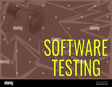 Conceptual Display Software Testing Business Overview Activity To Check Whether The Results