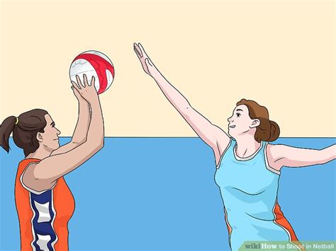 3 Ways To Shoot In Netball Wikihow