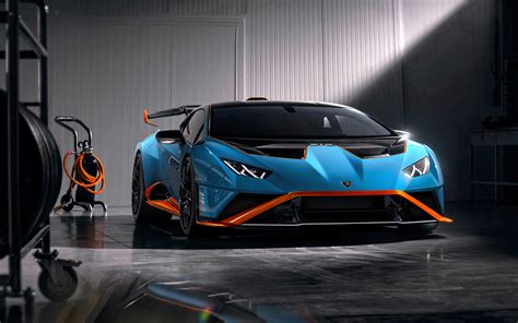 2560x1600 Lamborghini Huracan Sto Edition Front Look 5k Wallpaper