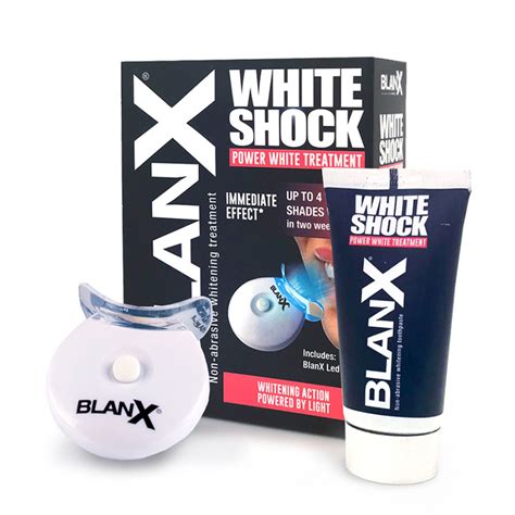 Комплекс BlanX White Shock Treatment + Led Bite, 50 мл купить в Москве ...