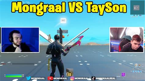Mongraal VS TaySon 1v1 Buildfights YouTube