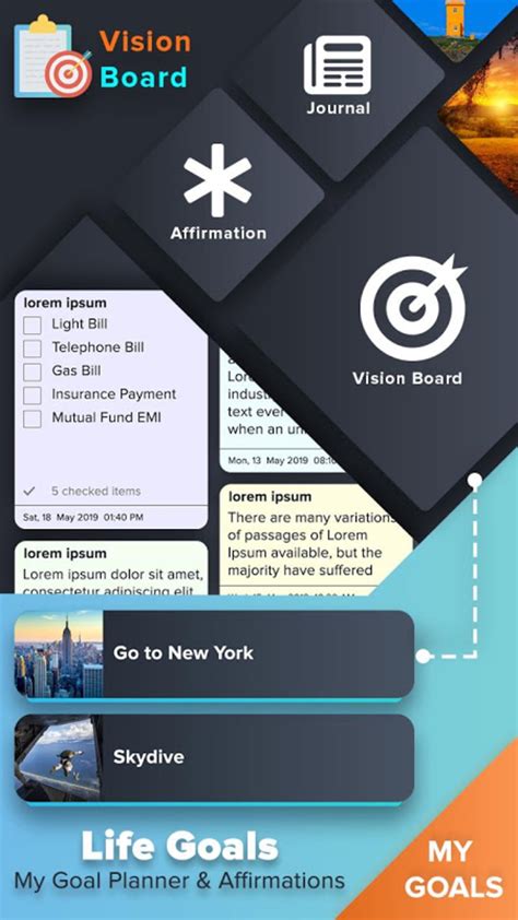 Life Goals My Goal Planner And Affirmations Apk For Android Download