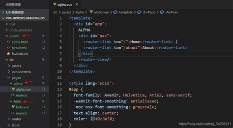 Vue 配置多入口项目（cli 版本412）vue Cli配置多入口 Csdn博客