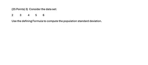 Solved 25 ﻿points 323456use The Defining Formula To
