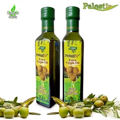 Jual Minyak Zaitun Palestine Extra Virgin Oil 250ml Kemasan Botol