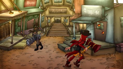 Chapulin Colorado Duel In Mid Dayrango Parody By Geottiguara On