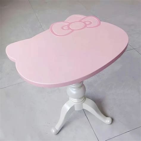 Hello Kitty Table Hello Kitty Room Decor Pink Room Decor Cute Bedroom Decor