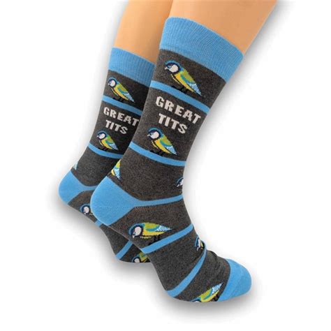 Great Tits Socks Size 7 11