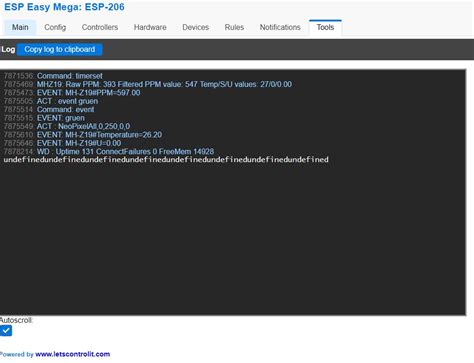 Logfile Displays Undefined Issue Letscontrolit Espeasy Github