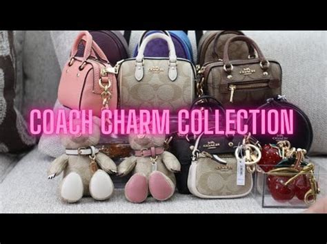 Coach Bag Charms My Entire Collection Youtube