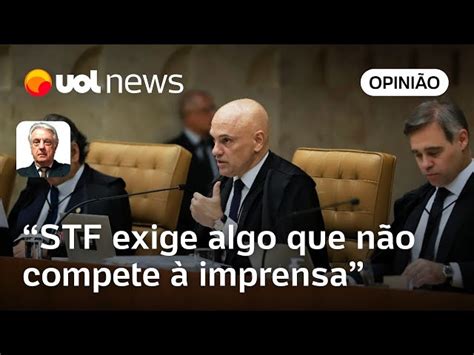 STF deve mudar decisão que engessa liberdade de informação