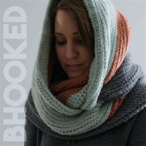 Easy Crochet Snood Scarf Bhooked