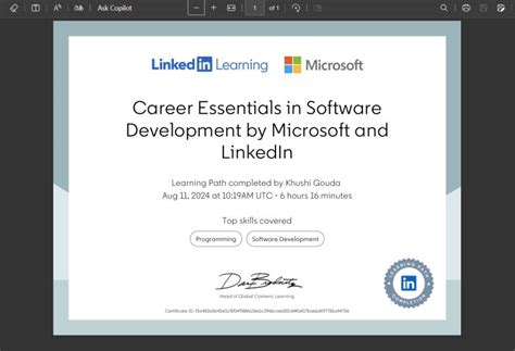 khushi gouda on linkedin linkedinlearning microsoft
