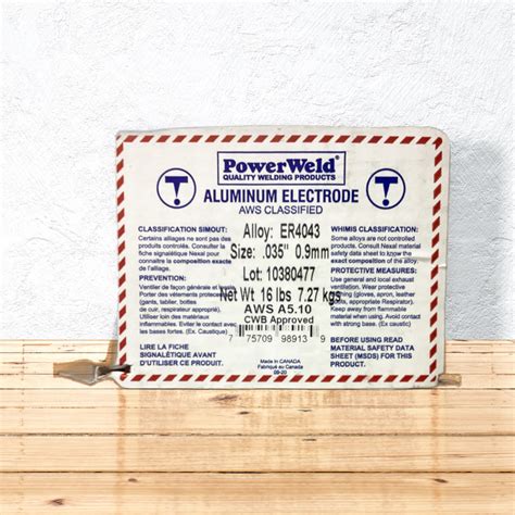 Powerweld Er4043 9mm 727k Gasco