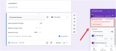 Form Misconfiguration Detected Documentation