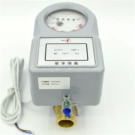 Valve Controlled Photoelectric Water Meter RS Modbus M Bus Protocol Communication Remote
