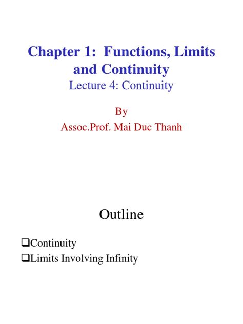 chapter 1 functions limits and continuity pdf function