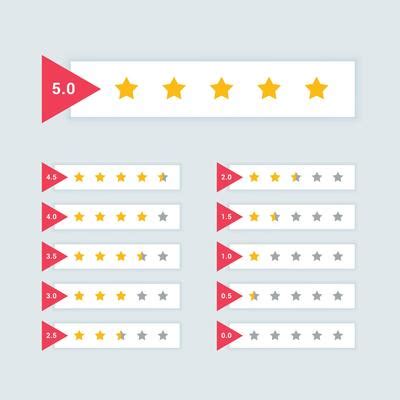Rating Scale Vector Art Icons And Graphics For Free Download