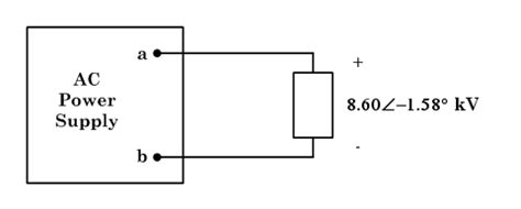 Solved Given The Ac Power System Shown Above Has An Open Chegg