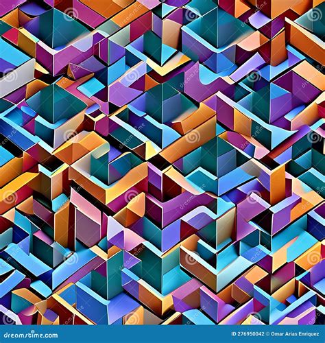 Polyhedral Patterns An Image Of A Geometric Pattern Created With