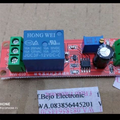 1ch Delay Timer Relay Delay Timer ON OFF Delay Timer Relay Ne555 Shopee Philippines