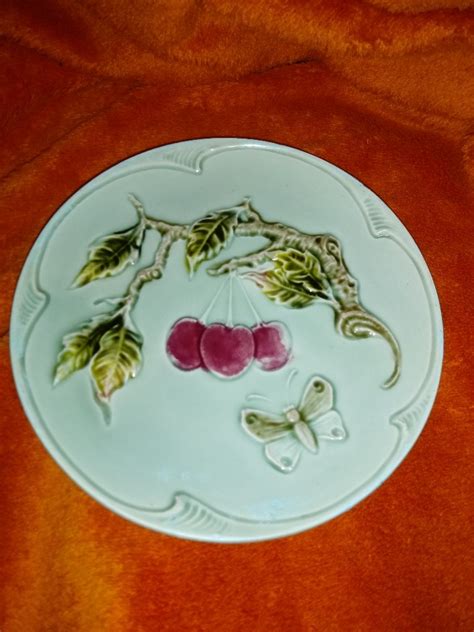 Ceramiczny Stary Talerzyk Majolika Bytom Licytacja Na Allegro Lokalnie