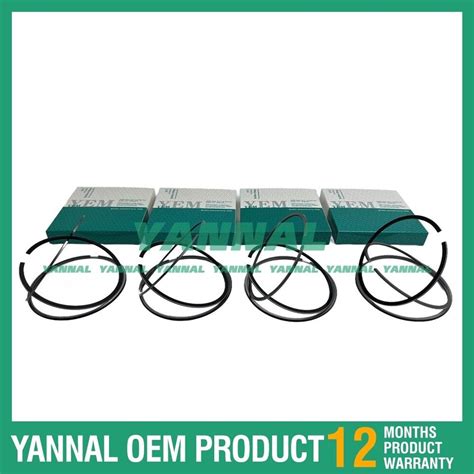 4x New C223 Piston Rings Set Std For Isuzu Diesel Engines Ebay