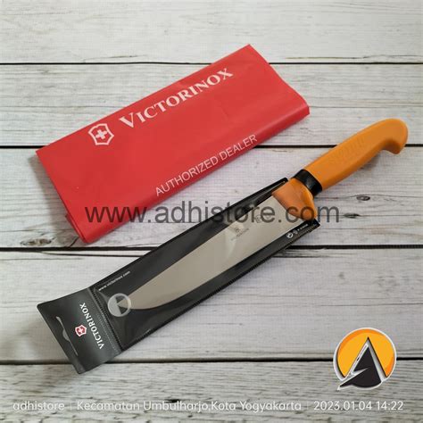 Butcher Knife Pisau Sembelih Victorinox Swibo 18 Cm Straight Original