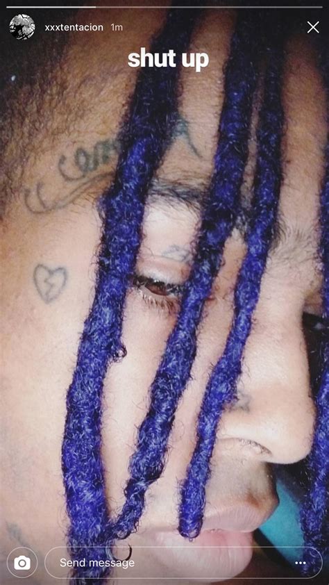 Braed Hair Blue Xxxtentacion Wallpapers On Wallpaperdog