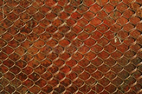 Altes Rostiges Gitter Als Hintergrund Stockbild Bild Von Braun