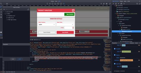 disable dynamic select option based on condition need help wappler