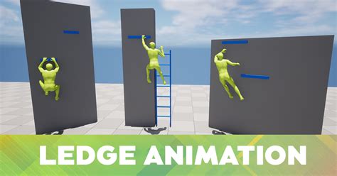 ledge animation 3d animations unity asset store