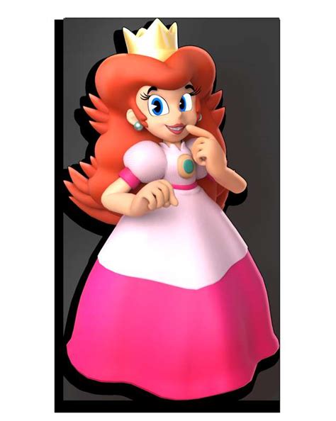 3d Model Download Smbss Princess Toadstool By Jcthornton From