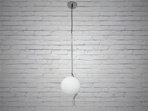 Солідний ультрасучасний світильник підвіс в стилі Лофт хромове виконання арт 6392hr Люстри