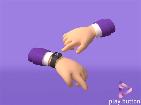 Play Button On Behance
