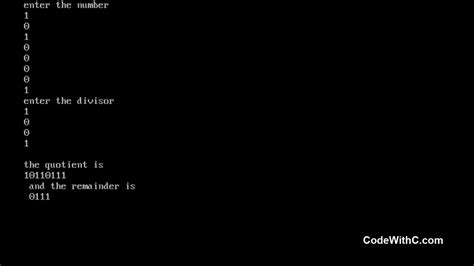 C Program Cyclic Redundancy Check Crc Code With C