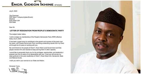 Former Pdp Governorship Aspirant Ikhine Defects To Apc In Edo Legitng