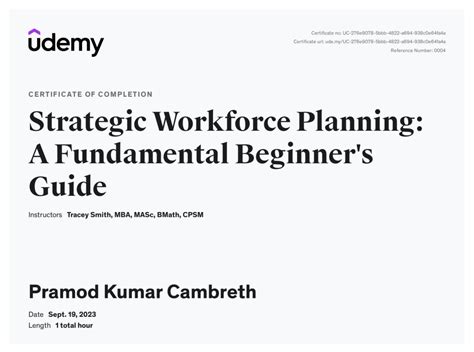 Pramod Kumar C On Linkedin Udemy Course Completion Certificate