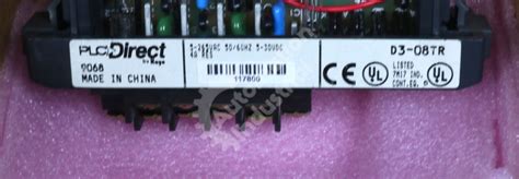 D3 08tr By Automatic Direct Relay Output Module Dl305 New Surplus Fact Automation Industrial